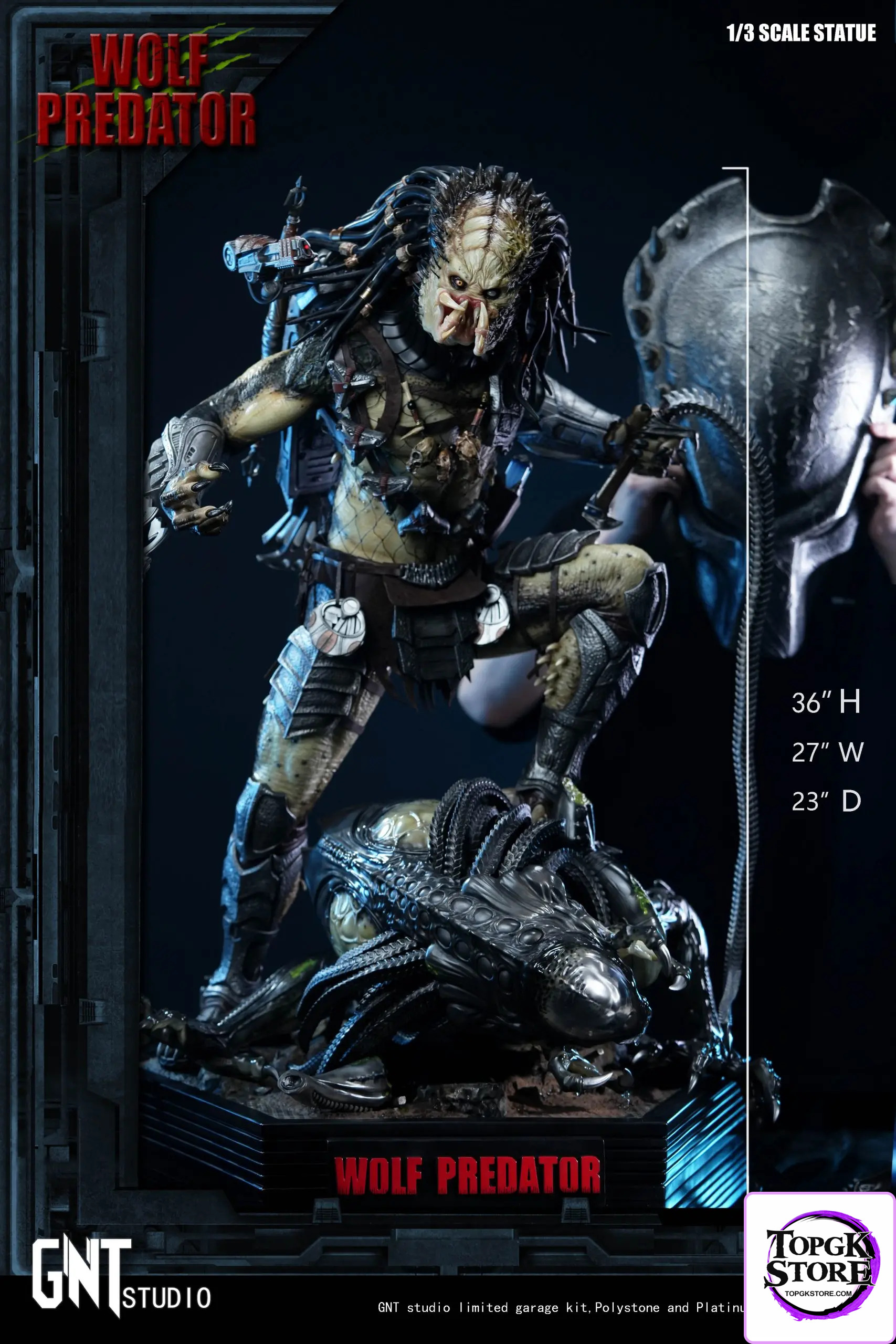 GNT Studio – Aliens vs Predator Wolf Predator - TopGKStore