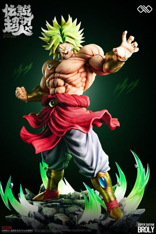 Infinite Studio Dragon Ball Broly 1/4 Scale EX LED Light-Up Statue ...